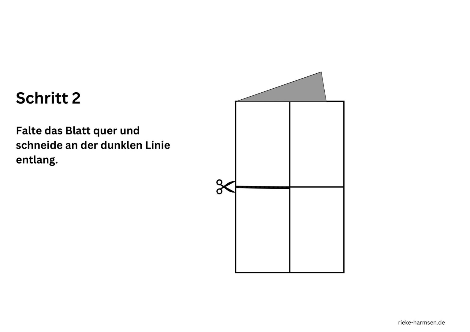 Mini-Zine im Format A4 als PDF zum Download – Rieke C. Harmsen